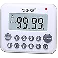 Amazon.com: XREXS Digital Kitchen Timer Magnetic Countdown Up Cooking ...