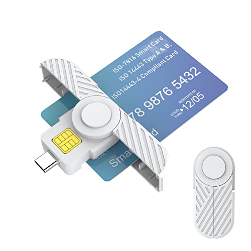 Mua Type C CAC Reader, DOD Military USB C Common Access CAC Card Reader ...