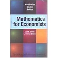 Mathematics for Economists: 8601406120563: Economics Books @ Amazon.com