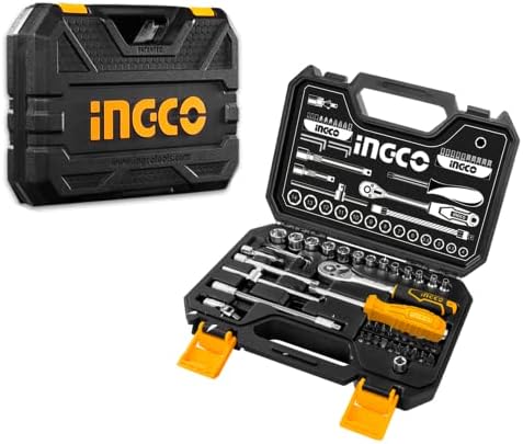 INGCO Socket Set 25Pcs 1/2, Tool Kit Tool Kit for Home Use Set Socket ...