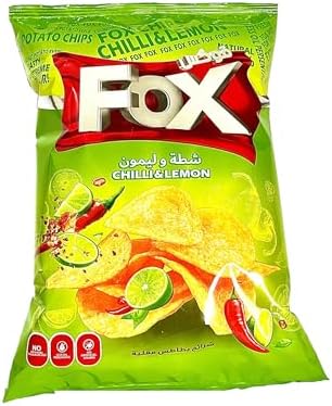 سعر Fox Chili Lemon, 24-34 gm فى مصر | بواسطة امازون مصر | سوبر ماركت ...