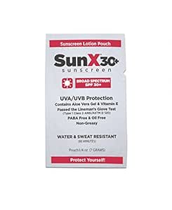 Amazon.com: Sunx30+ Sunscreen Lotion Packets - 60 : Beauty & Personal Care
