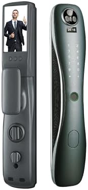 سعر Smart Door Lock with Magic Eye Camera Night Vision Fingerprint ...