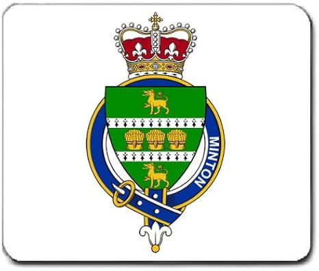 Amazon.com : Minton England Family Crest Coat of Arms Mouse Pad : Clothing