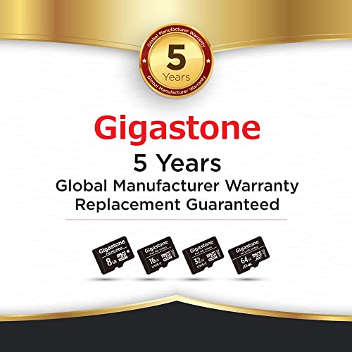 Gigastone 16GB 2-Pack Micro SD Card, FHD Video, Surveillance Security Cam Action Camera Drone ...