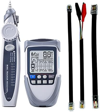 Handheld Portable Network Cable Tester LCD Large Screen Display Digital ...