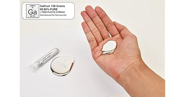 Melting Gallium Metal