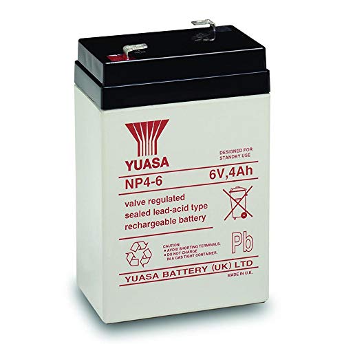 Yuasa 6V 4AH AGM Lead Acid Battery in Oman | Whizz Batteries