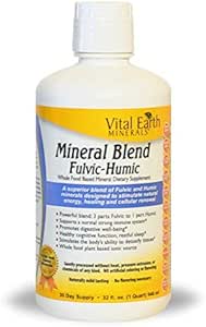 Vital Earth Minerals fulvic-humic Mineral Blend - 32 Fl Oz: Amazon.ca ...