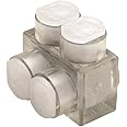 Burndy BIT4 Unitap Clear Insulated Multiple Tap Connector, #14 - #4 AWG ...
