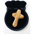 Amazon.com: Olive Wood Pocket Cross with Velvet sachet : Home & Kitchen