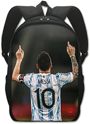 Messi Children Backpack Daypack Schoolbag Teen Boys School Book bag ...
