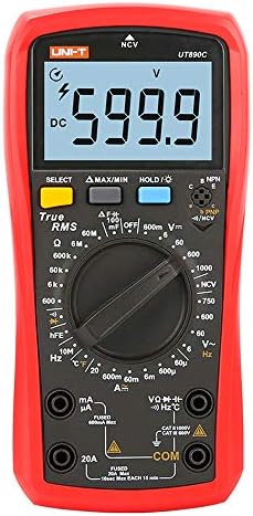 UNI-T UT890C True RMS 6000 counts AC/DC Frequency Temperature NCV ...