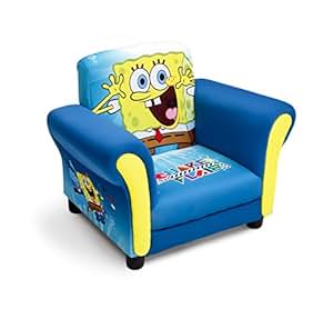 Amazon.com: Delta Children Upholstered Chair, Nickelodeon SpongeBob: Baby