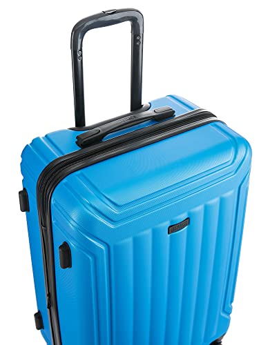Hipack Rover Suitcases Hardside Luggage with Spinner Wheels, Blue, 3 ...