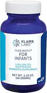 Amazon.com: Klaire Labs Ther-Biotic For Infants Probiotic Powder - 5 ...