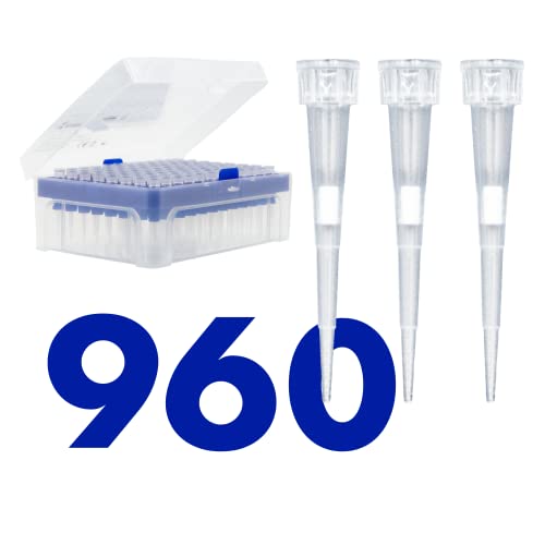 Pipette Tips 10uL Filter - Universal Lab Pipette Tips - Sterile Pipette ...