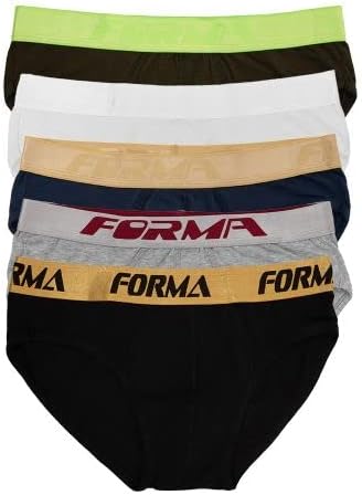 FORMA Pack Of 5 Men Iconic Brief - (Black-White-Grey-Navy-Olive) - Xxl price in Egypt | Amazon ...