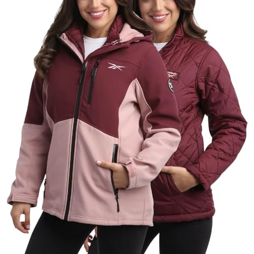 Reebok Women’s Winter Coat – Waterproof Windbreaker Jacket with ...