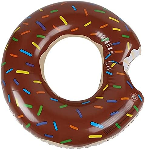 XINYIND Donut Swimming Ring, Donut Pool Floats Inflatable Swimming ...