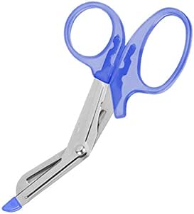 Amazon.com: Prestige Medical Nurses Utility Scissors, Frosted Royal ...