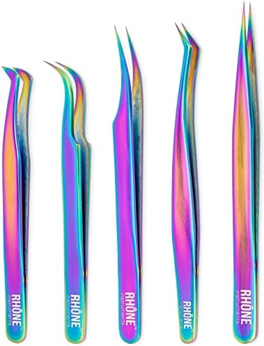 Rhône Instruments Eyelash Extension Tweezers - Japanese Surgical Steel ...