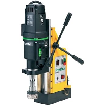 G&J Hall Tools PB1000E Powerbor Electromagnetic Drill Press, 4" Cutting ...