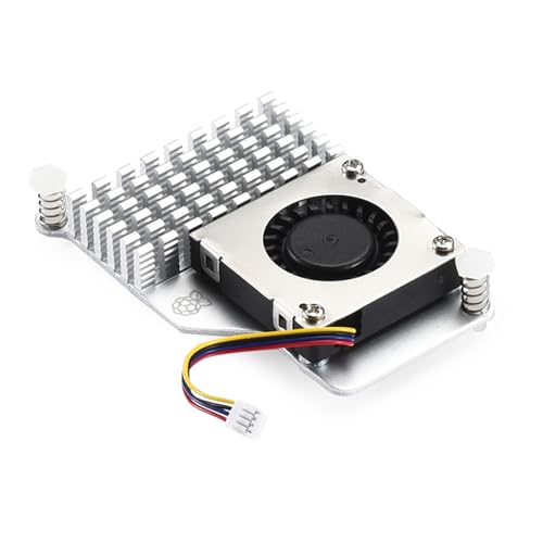 Official Active Cooler for Raspberry Pi 5 with 30mm PWM 4-Pin Cooling ...