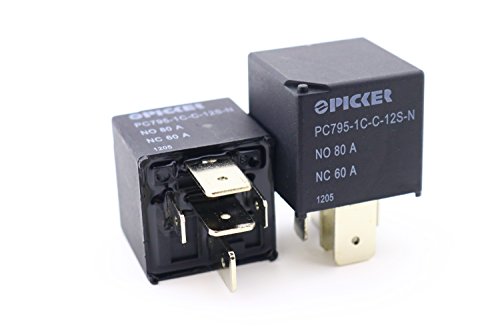 PC795-1A-C1-24S-RN-X 4 Pin SPST 24 VDC Coil 80/60 Amp Maxi ISO Sealed Automotive Plug-in Relay w ...