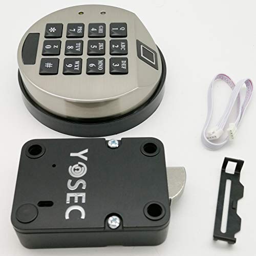 Yosec Fingerprint Gun Safe keypad Replacement Lock,Electronic Biometric ...