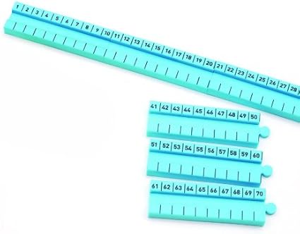 Numicon: 1-100cm Number Rod Track: Oxford University Press: Amazon.co ...