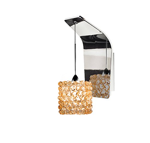 WAC Lighting WS72LED-G539CD/CH Mini Haven LED Pendant Fixture Wall ...