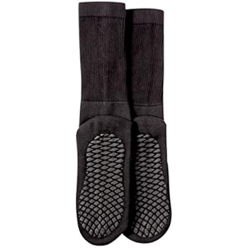 Amazon.com: EasyComforts Diabetic Slipper Socks With Gripper Soles ...