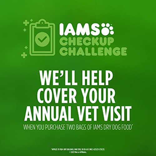 IAMS Adult Minichunks Small Kibble High Protein Dry Dog Food with Real ...