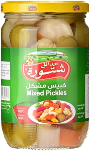 Chtoura Garden Mix Vegetable Pickle, 600 g, Multicolour price in Saudi ...
