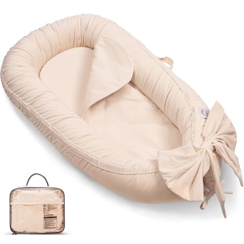 EAQ Baby Lounger, Snuggle Me Lounger, Portable Baby Nest Breathable ...