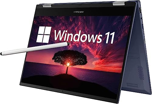 ASUS Vivobook 2-in-1 Convertible Laptop, 14 HD Touchscreen, Intel ...