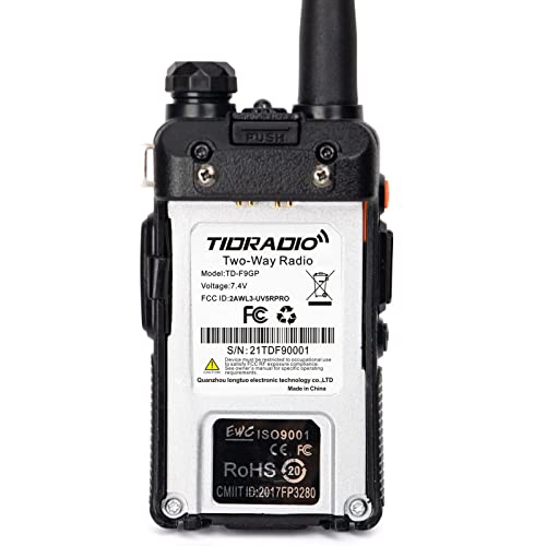 TIDRADIO TD-F9GP Ham Radio Handheld Upgraded UV5R High Power Radio 144 ...