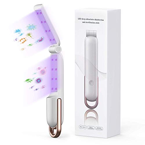 UV Light Sanitizer Wand, Portable Ultraviolet Disinfection Lamp ...