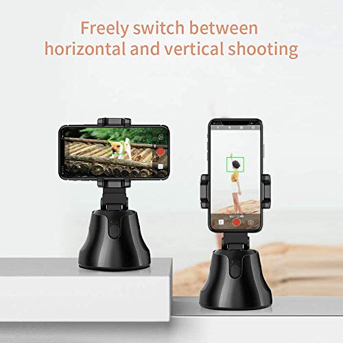 360 Rotation Auto Face Object Tracking Phone Mount Holder -Hands Free ...