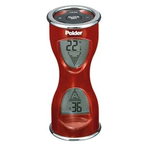 Amazon.com: Polder Digital Hourglass Kitchen Timer, Red: Kitchen & Dining