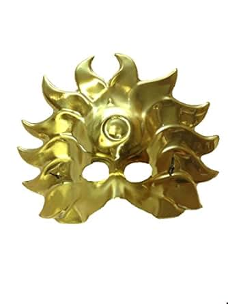 Amazon.com: Gold Sun Mask Sun Goddess Halloween Costume Mask ...