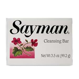 Amazon.com : Sayman Dry Skin Cleansing Bar 3.5 oz bar : Bath Soaps : Beauty