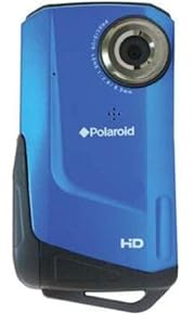 Amazon.com : Polaroid Video Camera Waterproof - Blue (ID642-BLU ...