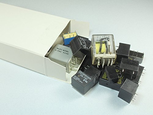 26 pieces Relay Assortment, Various Sizes and Voltages: Amazon.com ...