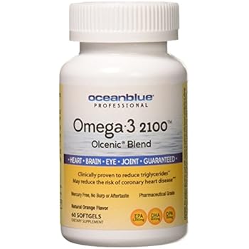 Amazon.com: Ocean Blue Professional Omega 3 MiniCaps with Vitamin D3 ...