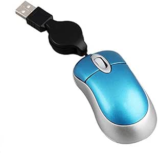 Amazon.com: VizGiz Universal Small Mini Pocket Mouse Retractable Cable ...