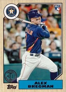 Amazon.com: 2017 Topps 1987 Topps #87-33 Alex Bregman Baseball Rookie ...