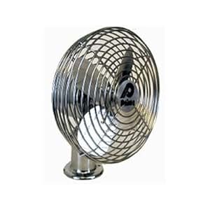 Amazon.com: 12 Volt Chrome RV 12v Fan Metal RV Cab Fan (2 Speed ...