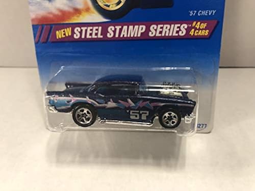 1957 '57 CHEVY Steel Stamp Series 1995 Mattel Hot Wheels Collector ...
